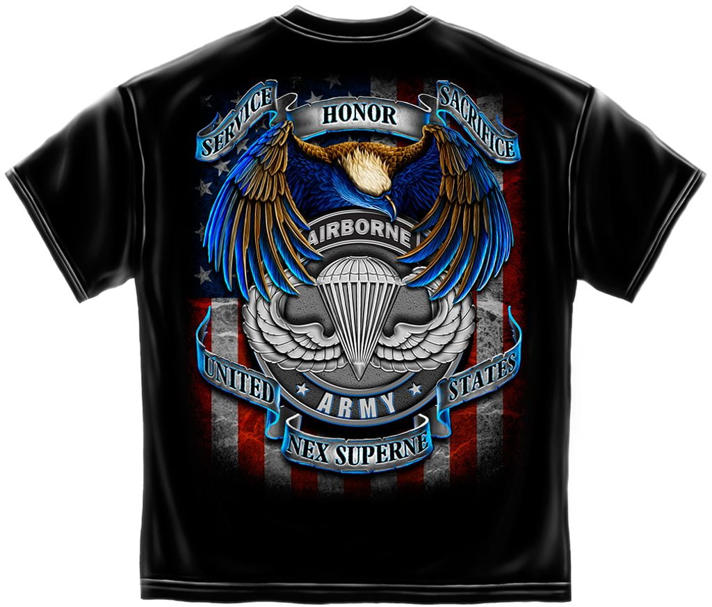 US Army Airborne T-shirt Nex Superne - Walmart.com