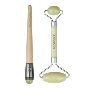 EcoTools Beauty Facial Jade Roller & Gua Sha Stone, Skincare Face Care ...