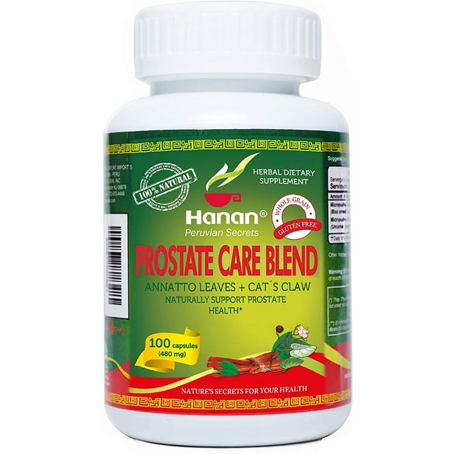 Hanan Prostasan Prostate Care Blend | 100 Capsules | Naturally Aids in ...