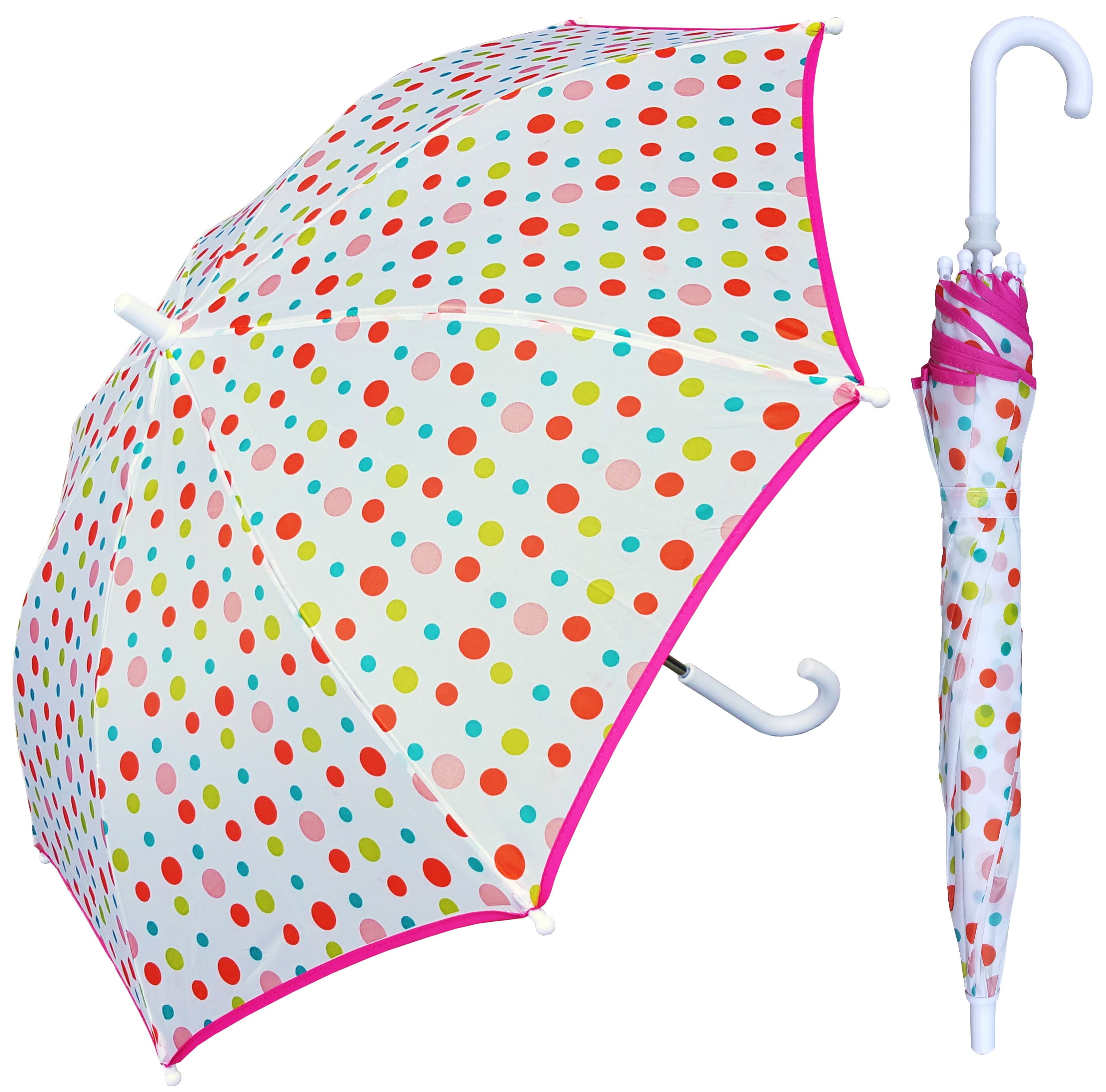Children's Multi-Color Dot Print Umbrella Inner Pack - 3 | Walmart Canada