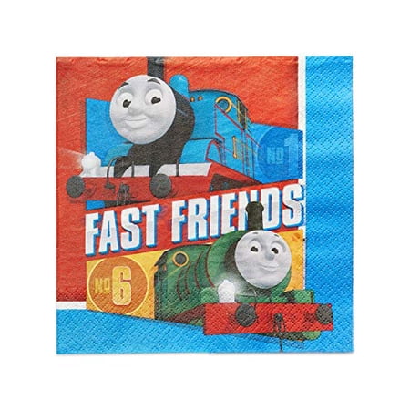 American Greetings Thomas the Tank Paper Lunch Napkins for Kids (16 ...