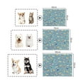 Cooling Mat for Dogs | Dog Cooling Mat | Park Blue Printed Cooling Pad ...