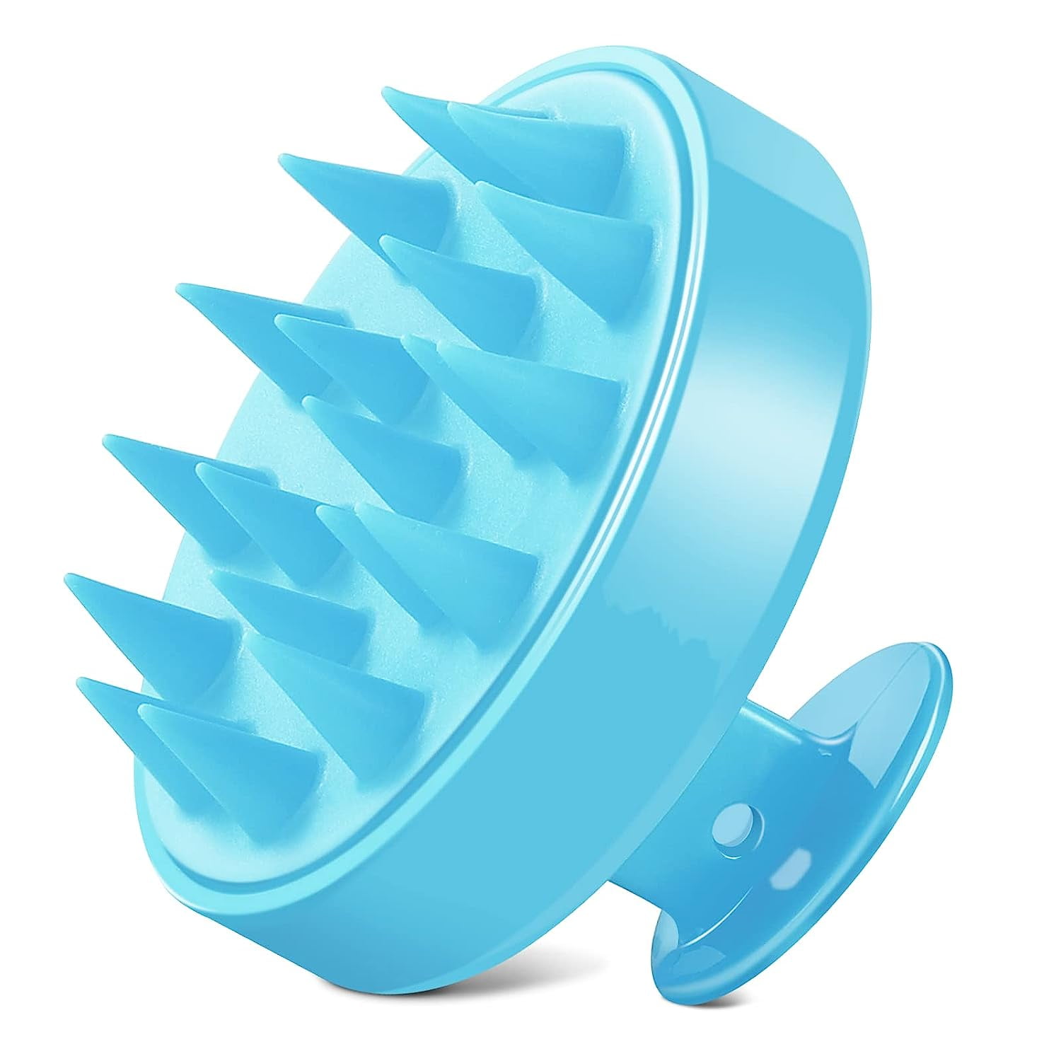 Scalp Scrubber Massager Upgraded Hair Shampoo Brush With 2 Different Lengths Of Silicone