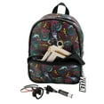 Disney Villains Mini Backpack with Allover Print & Molded Vixen Dangle ...