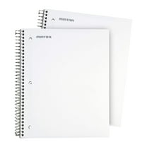 Spiral Durable Notebooks, 2 Pack (3 Subject, College Ruled) - Walmart.com