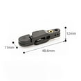 Snap Release Clip Compact Quick Release Plastic Heavy Tension Trolling ...