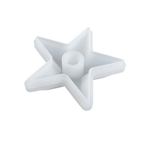 Leke Scented Candle Grinder Semi-Dimensional Pentagram Candle Holder ...