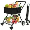 Free Shipping! CLAX® Collapsible Trolley | Folding Mobile Utility Cart ...