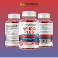 Healblend Neuro Plus Brain Booster Gummies – Focus, Memory & Clarity ...