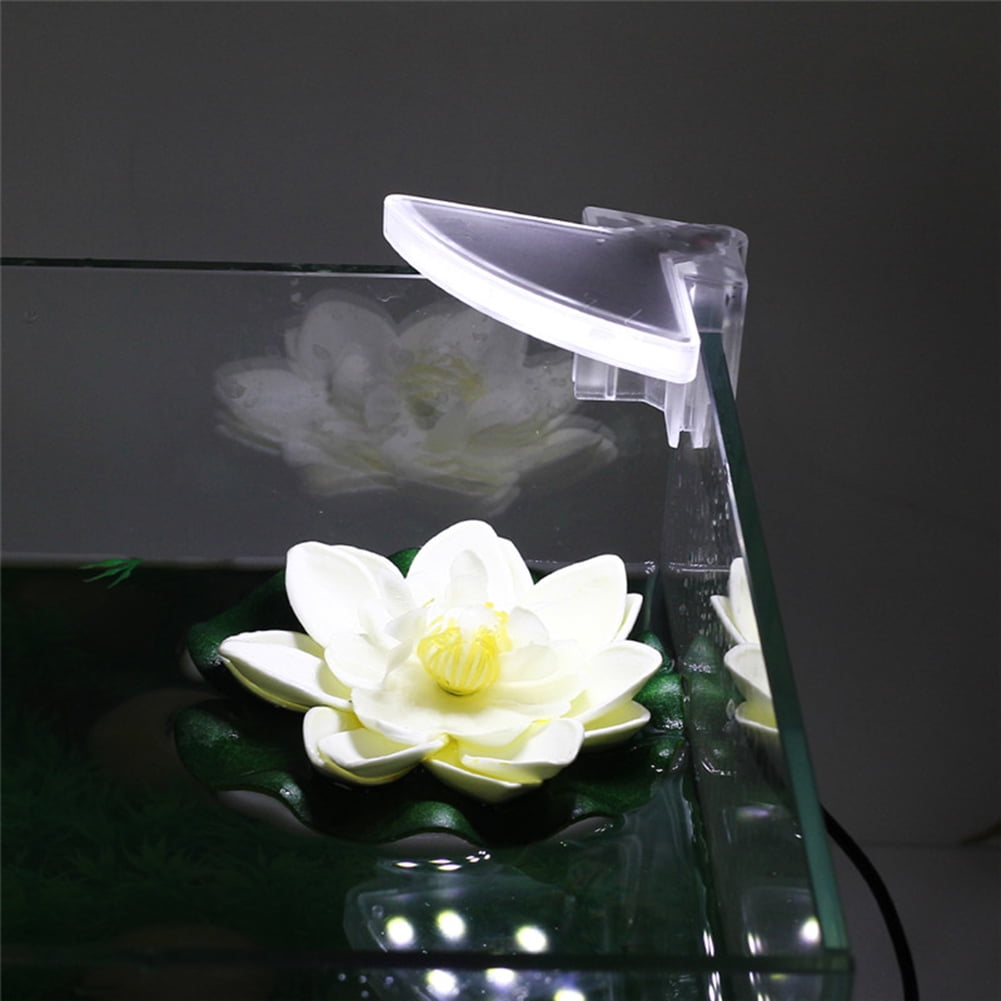 5W Aquarium LED Clip on Light Fish Tank Water Aquatic Plant Growing ...