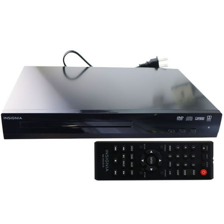 Insignia Single Disc DVD Player - Black (NS-HDVD18) (Refurbished ...