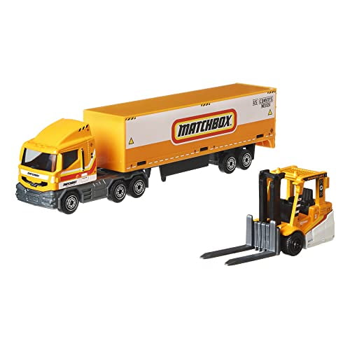 Matchbox Convoys Collectible Cars Die-cast Series - MBX Cabover & Box ...