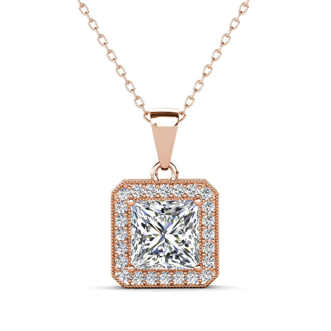 Click here for Cate & Chloe Ivy 18k Rose Gold Plated Pendant Neck... prices