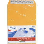 Mead Heavyweight Large Clasp Envelopes, 9x12 inch, 20 Count - Walmart.com