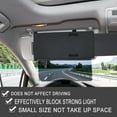 Universal Sun Visor Extender for Car Sunshade Extension Adjustable ...