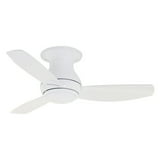 Emerson CF144 Curva Sky 44 in. Ceiling Fan with Light, 3 Blades, Indoor ...
