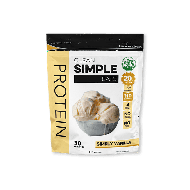 Clean Simple Eats Simply Vanilla Protein Powder - Walmart.com
