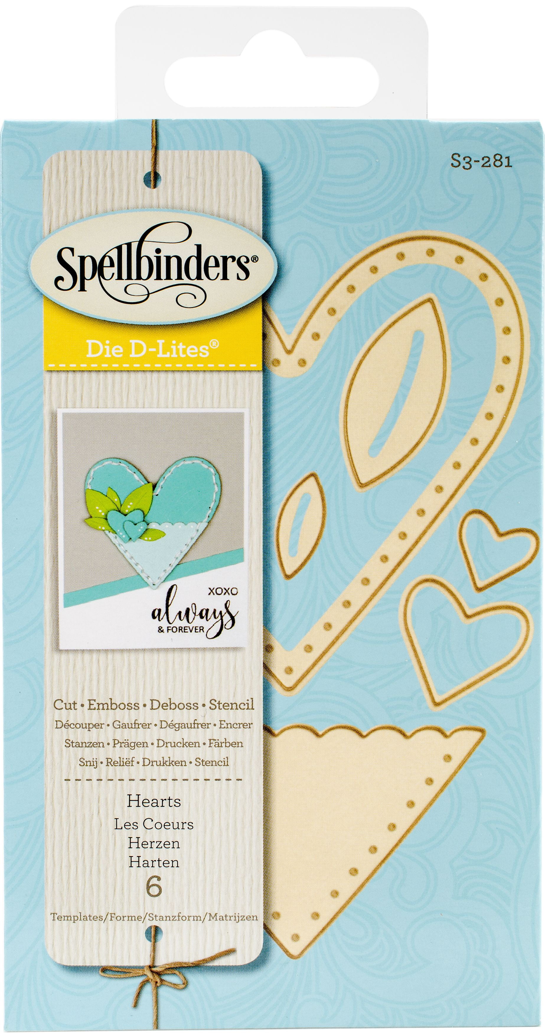 Spellbinders Shapeabilities Die D-Lites-Hearts | Walmart Canada