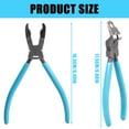 Diagonal Cutting Pliers Wire Flush Car Push Retainer Rivet Trim Clip ...