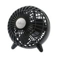 Chillout 6.5" USB Desk Fan with USB Adaptor, Black - Walmart.com