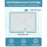 Pawfly 3 Pack Fish Tank Filter Cartridges for Aqueon QuietFlow 10 ...