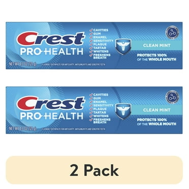 Crest Pro-Health Clean Mint Toothpaste, 4.6 Oz for Sensitive Gums and ...