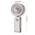 Outdoor Mini Fan, USB Rechargeable Small Portable Outdoor Handheld Fan ...