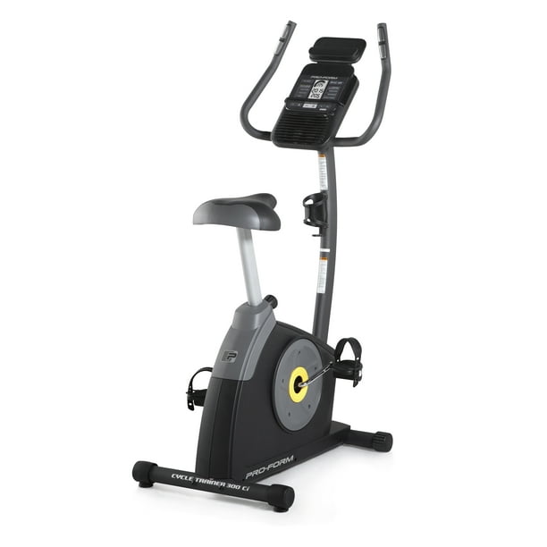 ProForm Cycle Trainer 300 Ci Upright Exercise Bike Compatible with iFit ...
