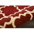 Eclectic Essentials Red Moroccan Trellis Area Rug - Walmart.com