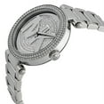 Michael Kors Women's Parker Glitz Watch, Stainless Steel, Silver Dial ...