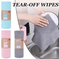 20PCS Microfiber Cleaning Cloth Roll, Tear Away Reusable Paper Towels ...