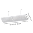 Adjustable Air Conditioner Deflector Retractable AC Wind Shield for ...