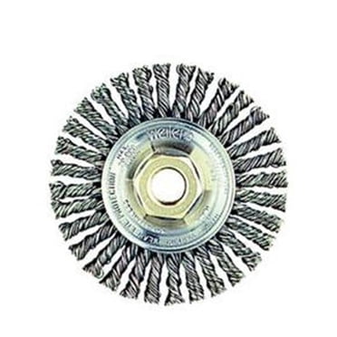 Weiler Vortec Pro 5 in. Crimped Wire Wheel Brush Carbon Steel 6000 rpm ...