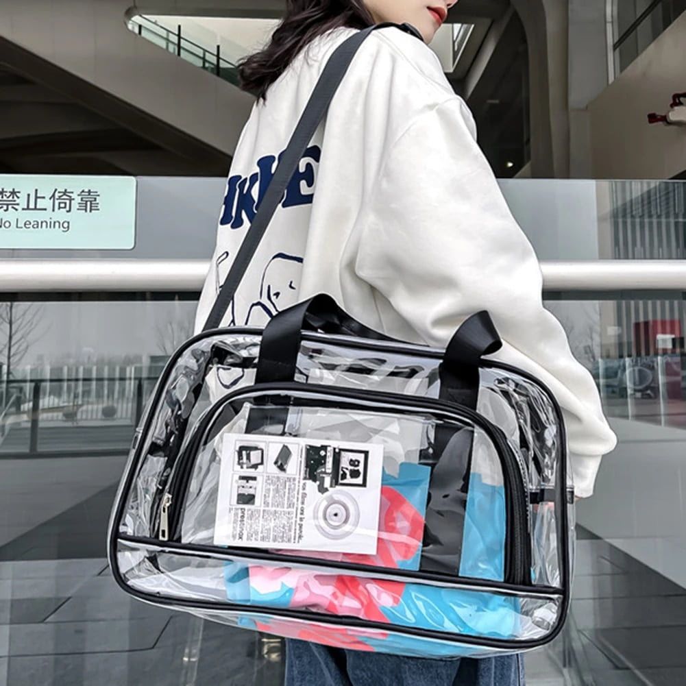 Click here for Yening Transparent Pvc Clear Travel Duffel Bag Wom... prices