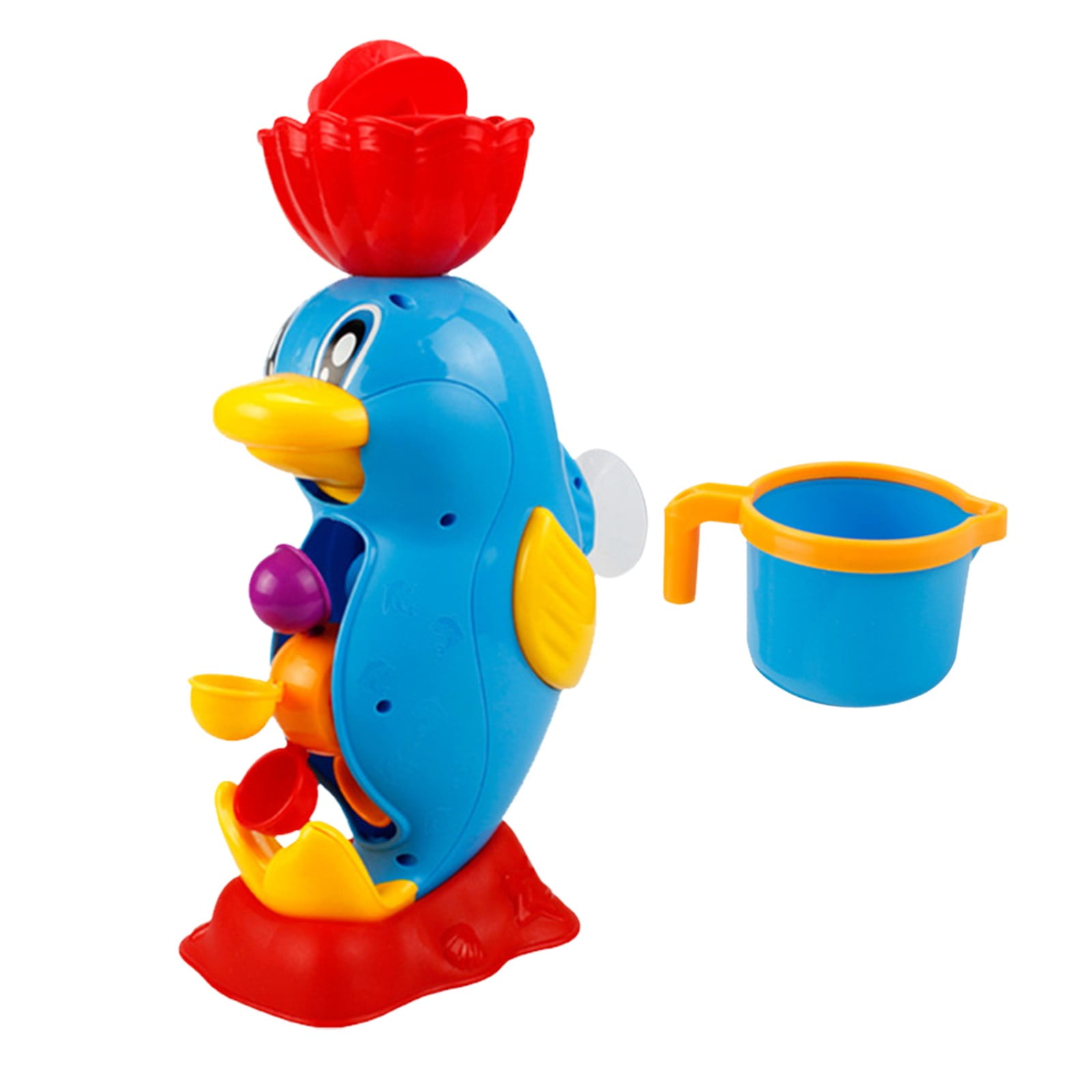 AnuirheiH Dolphin Bath Toys Bathtub Toys For Toddlers Babies Kids 2 3 4 anuirheih-dolphin-bath-toys-bathtub-toys-for-toddlers-babies-kids-2-3-4