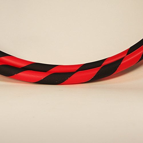 Play Perfect Hoop 20mm Hula Hoop - Collapsible - Red and Black ...