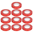 Adjustable Red Planting Tape PVC Gardening Tape for Tomato Peppers and ...