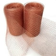 Copper Mesh Roll Hole DIY Hole Filler Pest Rodent Brewing Weed Pest ...