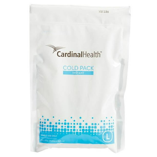 Cardinal Health Instant Cold Pack Pain Relief for Injuries, Disposable ...