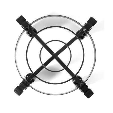 ACCEDE Load Bearing Universal Wheel Mobile Flower Stand Pulley Wrought ...