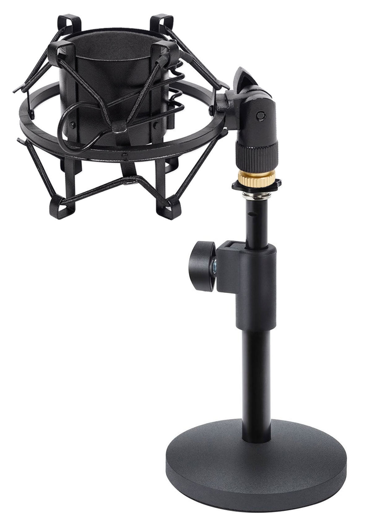 Samson MD2 Weighted Adjustable Desktop Podcast Podcasting Mic Stand ...