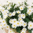 Viworld Artificial Daisy Flowers Fake Gerber Daisy Silk Bouquets 2 ...