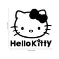 Ceybo Hello Kitty Vinyl Wall Art Decal, 22x23, Cute Decor for Kids Room ...