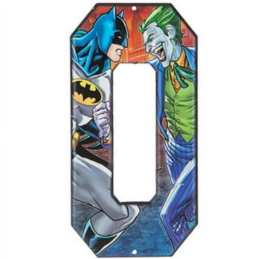 Batman Superhero Letter B Metal Sign Home Decoration Wall Art Media ...