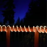 Intertek 18ft LED Rope Light with 180 Multicolor LEDs, 8 Color Settings ...