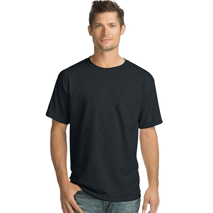 Hanes Men's TAGLESS® ComfortSoft® Crewneck T-Shirt - 5280 - Walmart.com