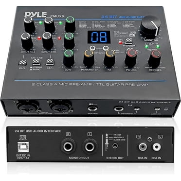 Free Shipping! Professional USB Audio Interface with MIC/LINE, Guitar ...