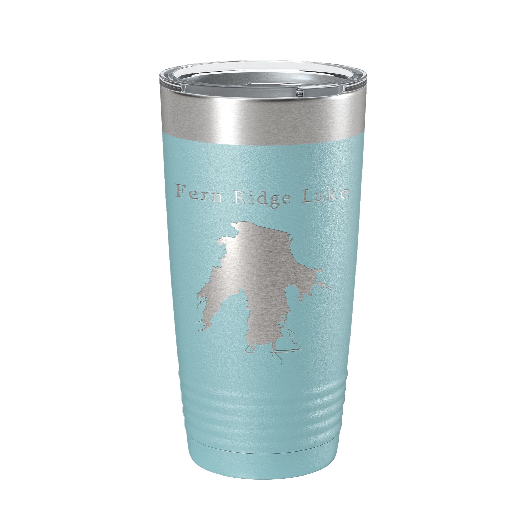 Fern Ridge Lake Map Tumbler Travel Mug Insulated Laser Engraved Coffee ...