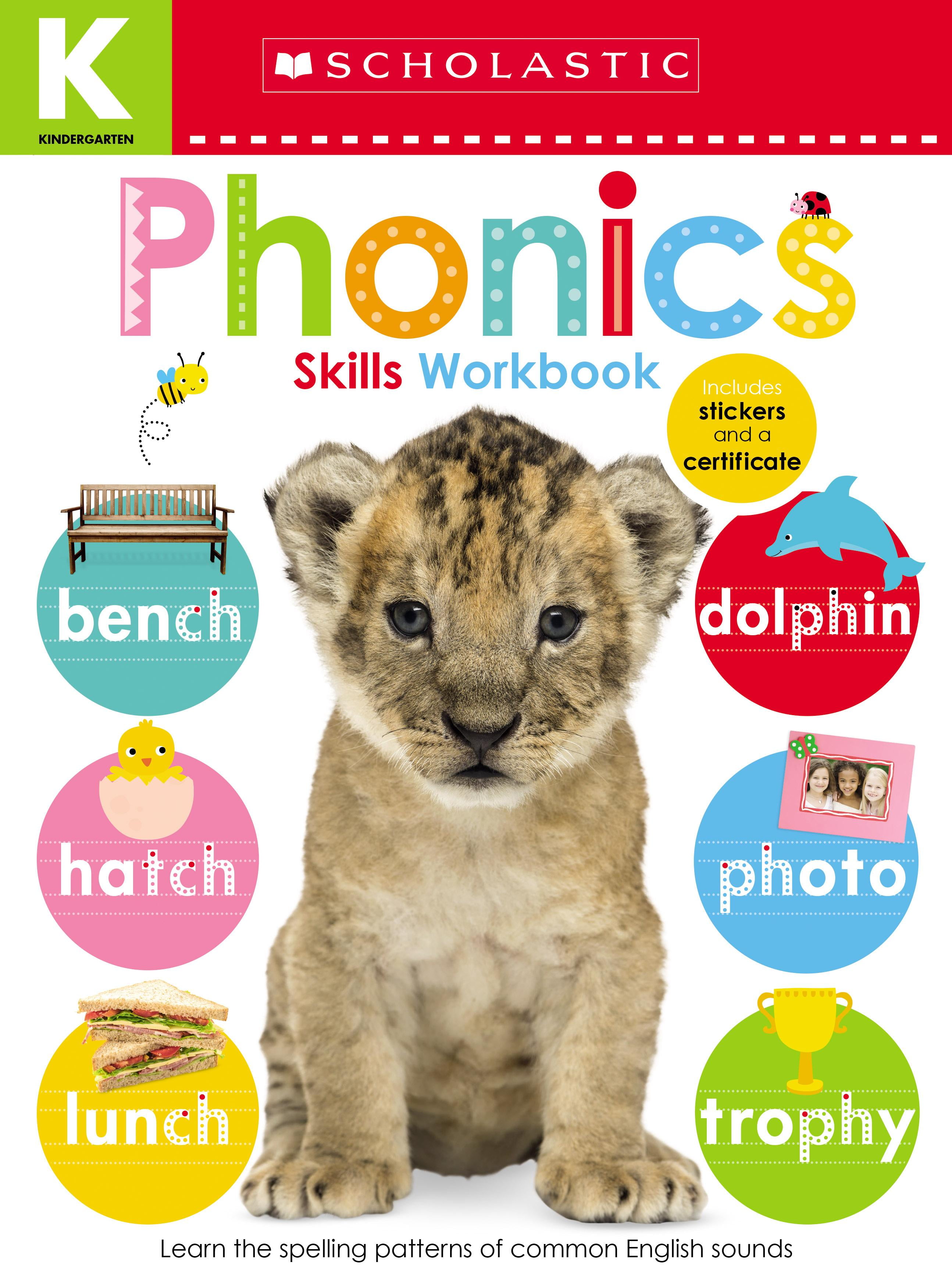 Scholastic Early Learners: Phonics Kindergarten Workbook: Scholastic ...