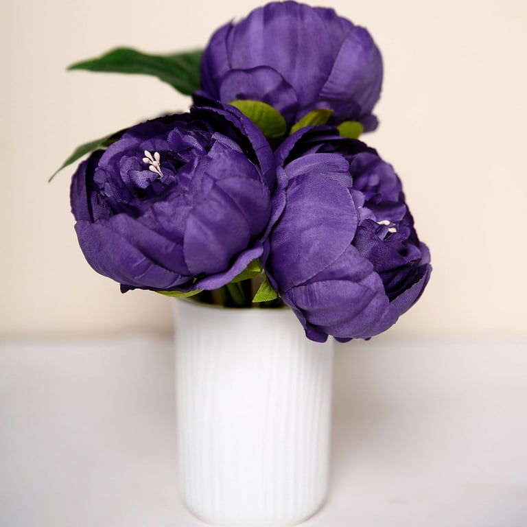 Dark Purple Peonies